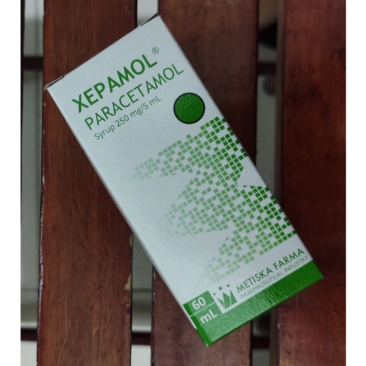 Jual Xepamol Paracetamol 250 Mg / Sirup 60 Ml / Meredakan Nyeri / Demam ...