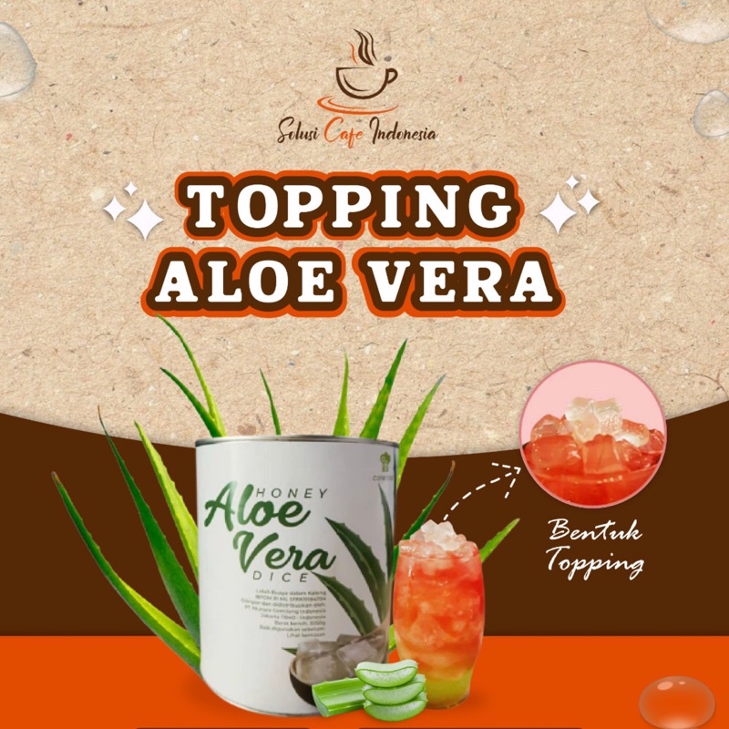 Jual Topping Aloe Vera Jelly Lidah Buaya Minuman Kekinian 3 kg Solusi ...