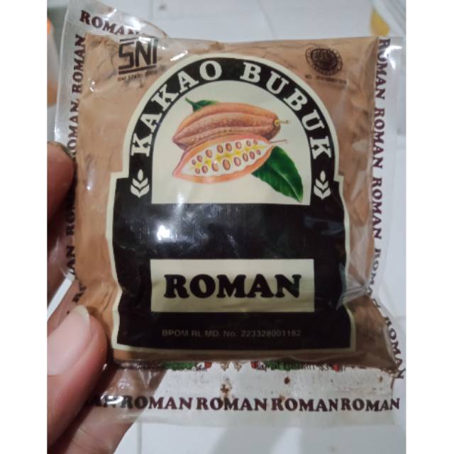 Jual KAKAO COKLAT BUBUK ROMAN KEMASAN 35gr | Shopee Indonesia