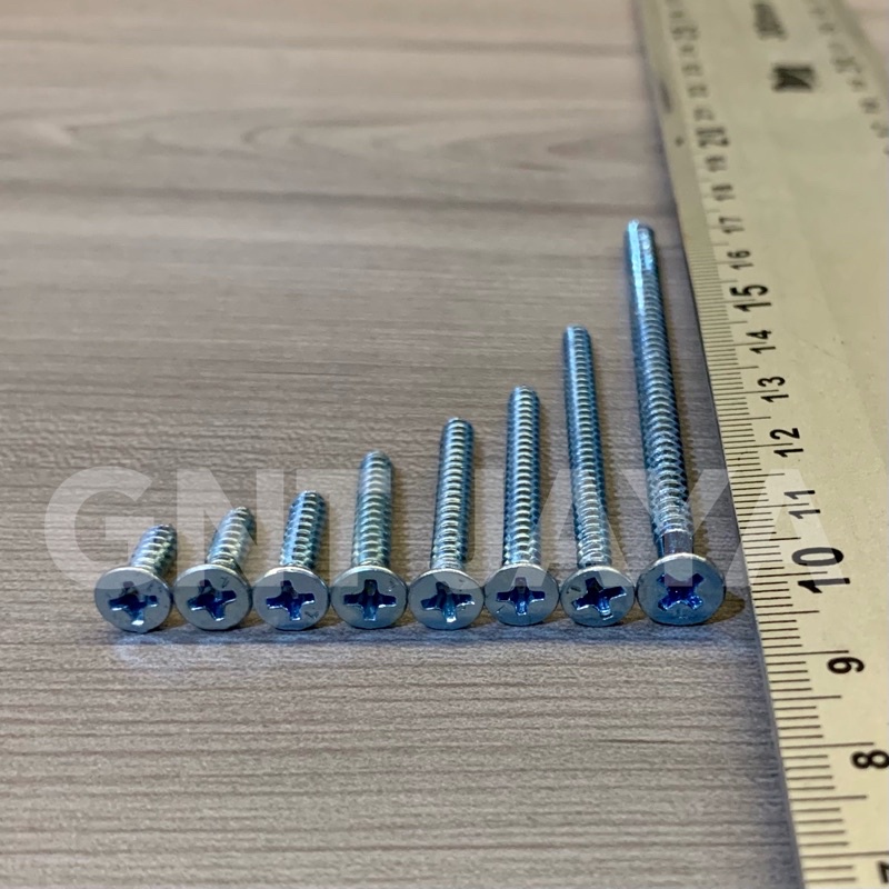 Jual Sekrup Philip fab 6x1/2" (1cm) isi 100 biji 1/2" 6 0.5 1/2 inch ...