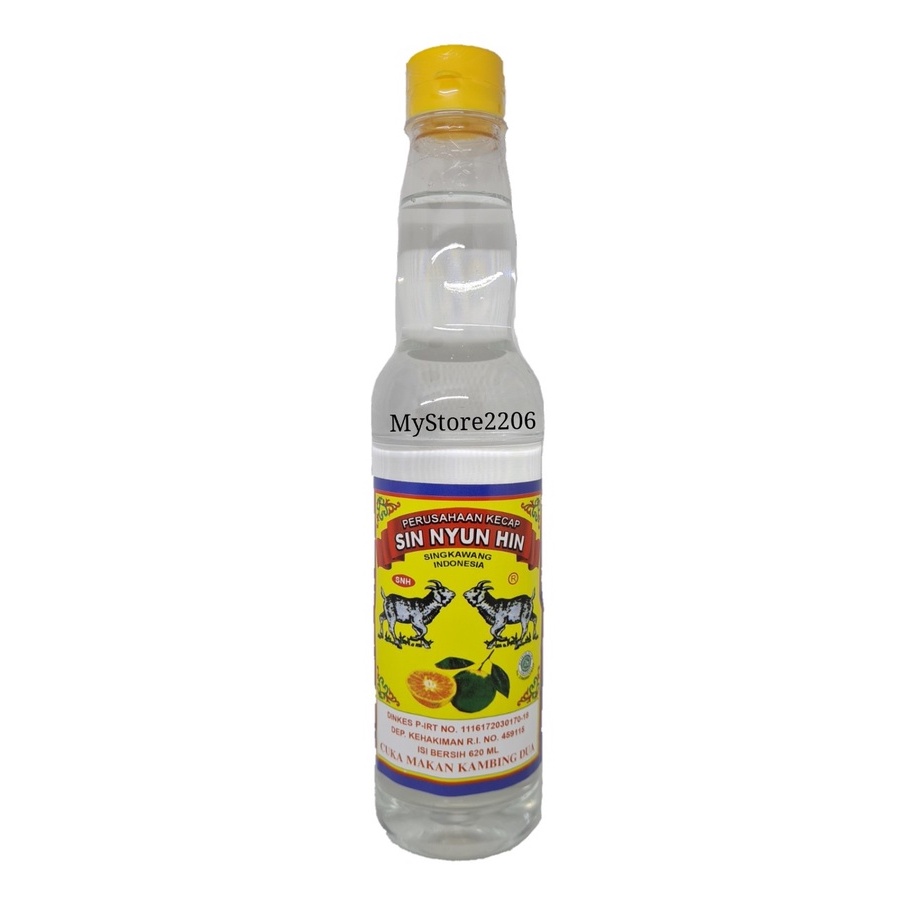 Jual Cuka Makan Kalimantan cap Kambing Kembar (Kambing Dua) 620ml BOTOL ...
