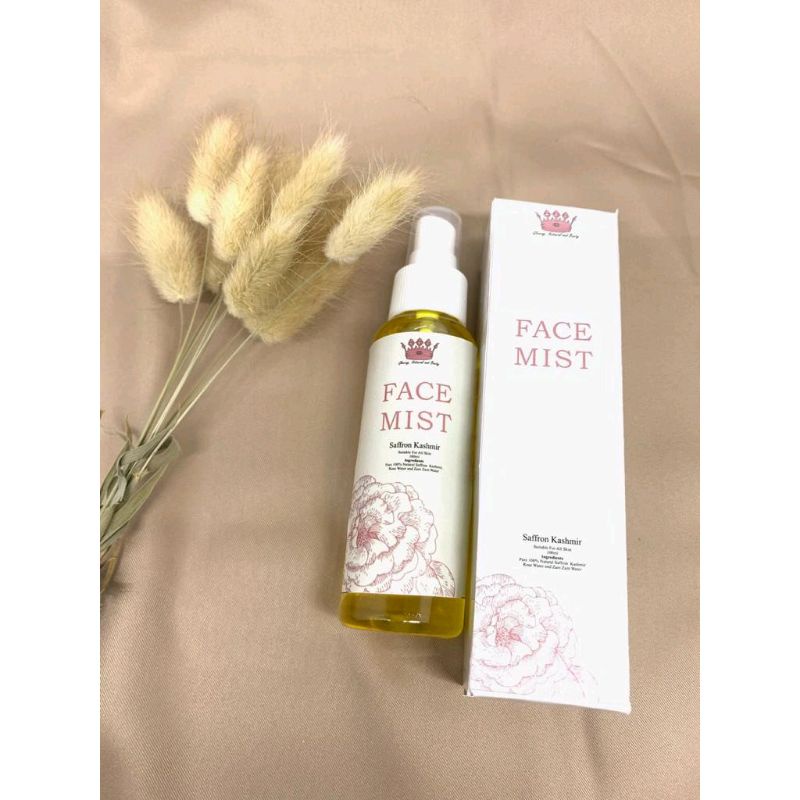 Jual [ EXCLUSIVE ] PREMIUM SAFFRON FACE MIST WITH ZAM ZAM WATER 100ml ...