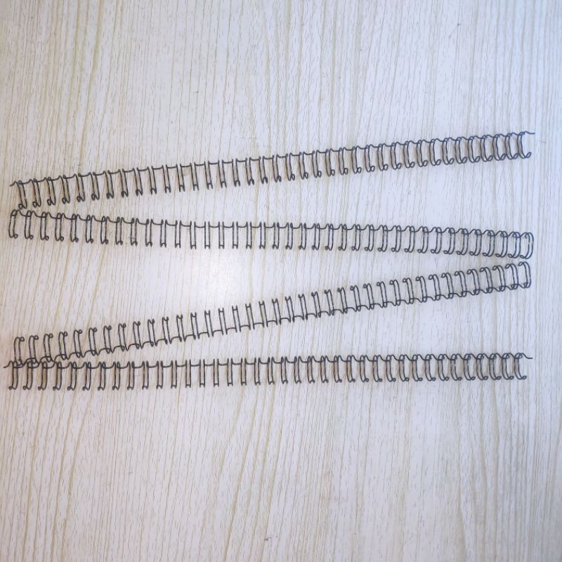 Jual kawat spiral jilid buku, binding spiral ukuran folio bisa a4, 3/8 ...