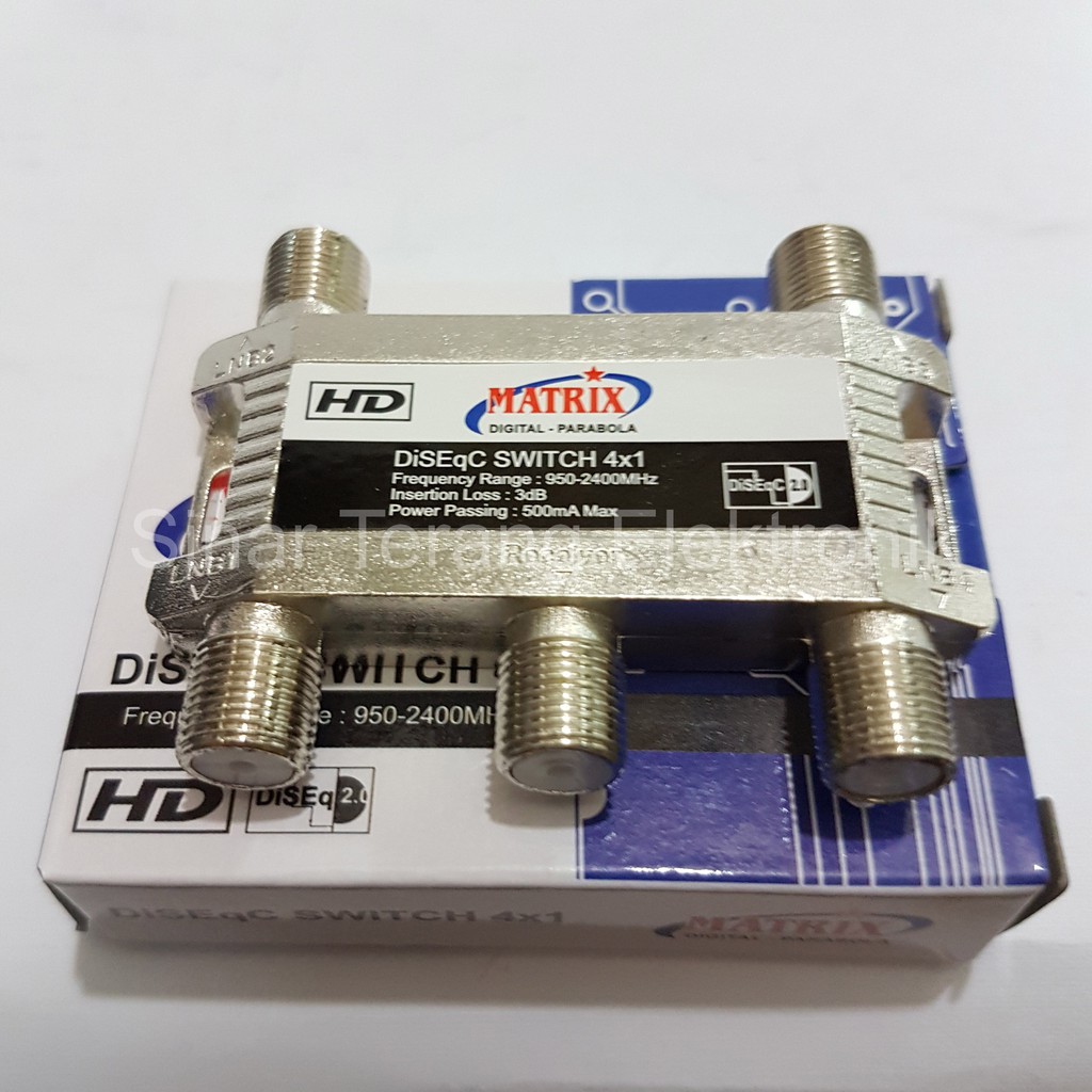 Jual Diseq Switch 4x1 Indoor Merek Matrix | Shopee Indonesia