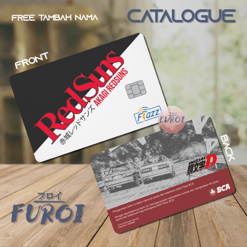 Jual Custom Flazz BCA | Custom Emoney Mandiri | Initial D | Racing ...