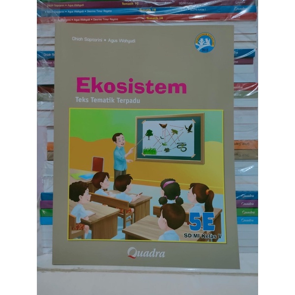 Jual buku teks tematik terpadu kelas V SD tema 5E quadra | Shopee Indonesia