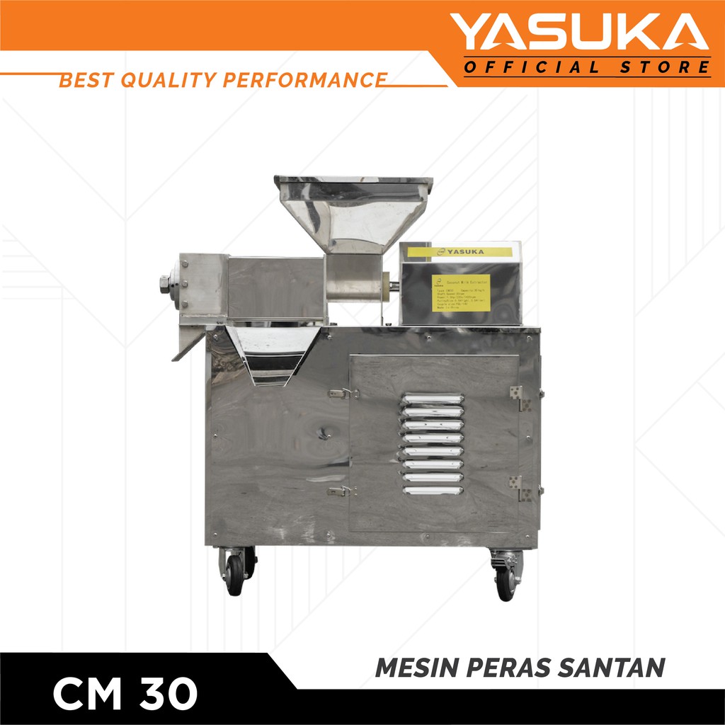 Jual Mesin Peras Santan Kelapa / Coconut Milk Extractor Yasuka CM 30 ...