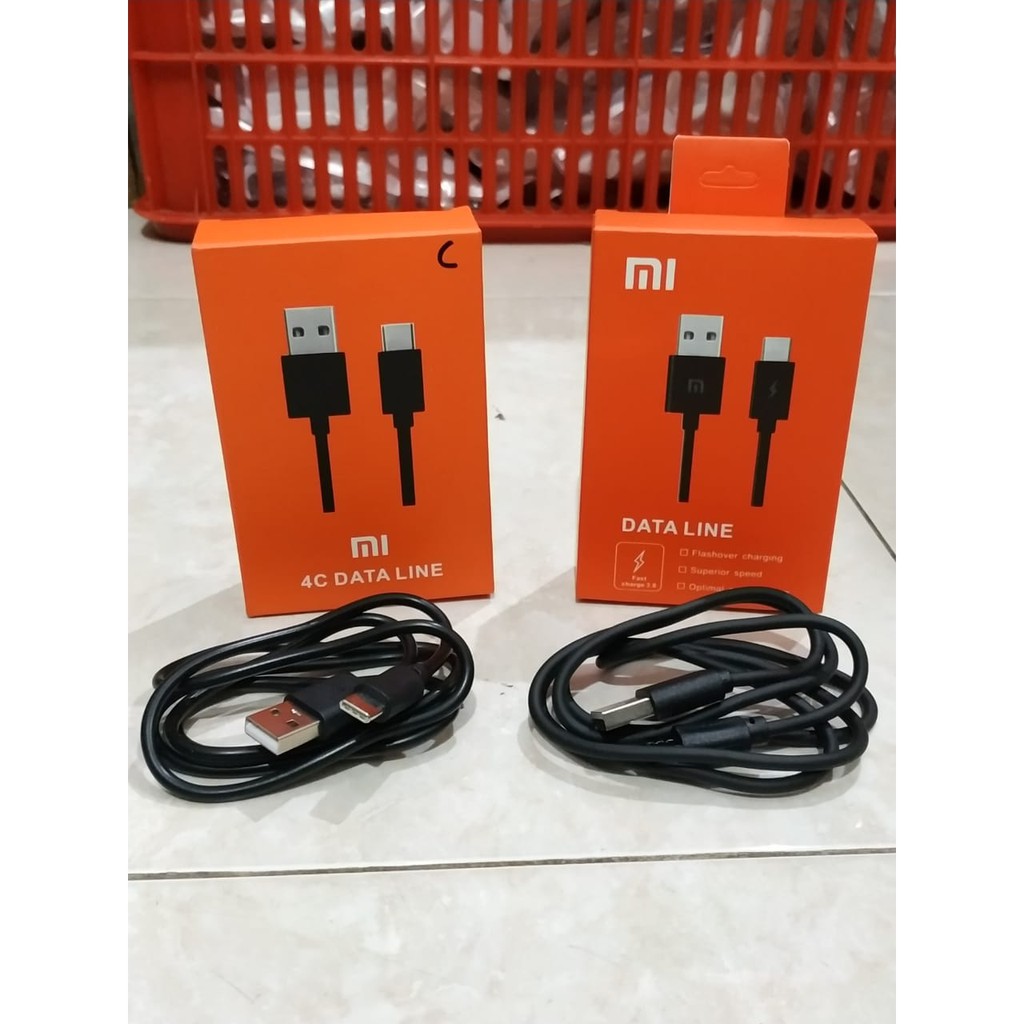 Jual KABEL DATA XIAOMI TYPE C & MICRO | Shopee Indonesia