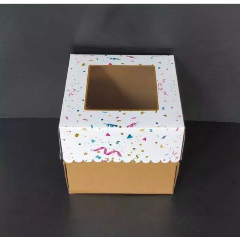 Jual Dus kue ultah tinggi box cake party 28cm | Shopee Indonesia