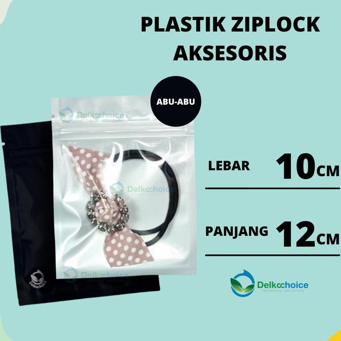 Jual PLASTIK KLIP KOMBINASI AKSESORIS / SNACK ABU-ABU 10X12 | Shopee ...