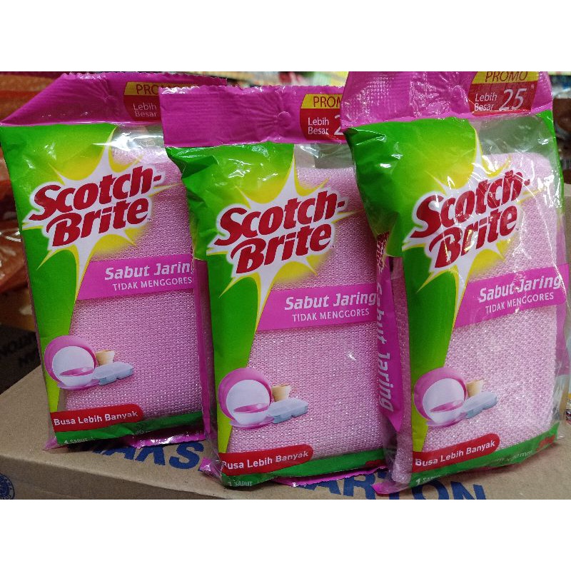 Jual spon cuci piring scotch brite sabut jaring id60 | Shopee Indonesia