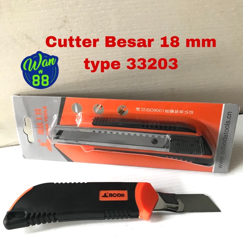 Jual Cutter Besar 18 mm 33203 BODA | Shopee Indonesia