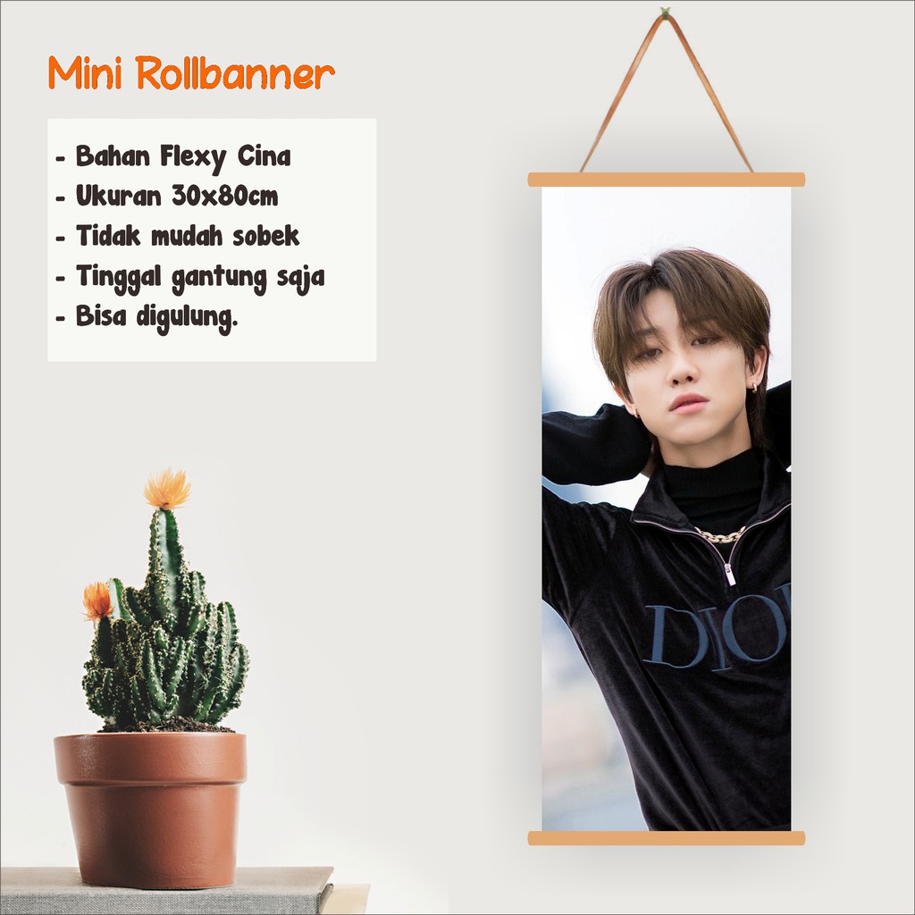 Jual Mini Roll Banner The8 Seventeen | Shopee Indonesia