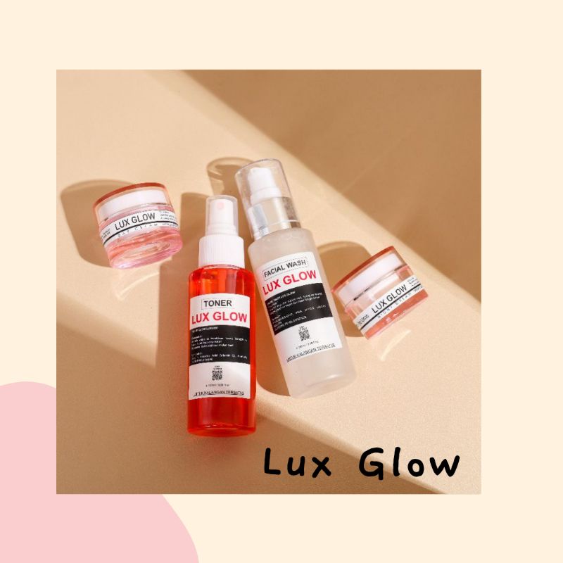 Jual PAKET LUX GLOW || LUX GLOW WHITENING || LUX GLOW ACNE || SKINCARE ...