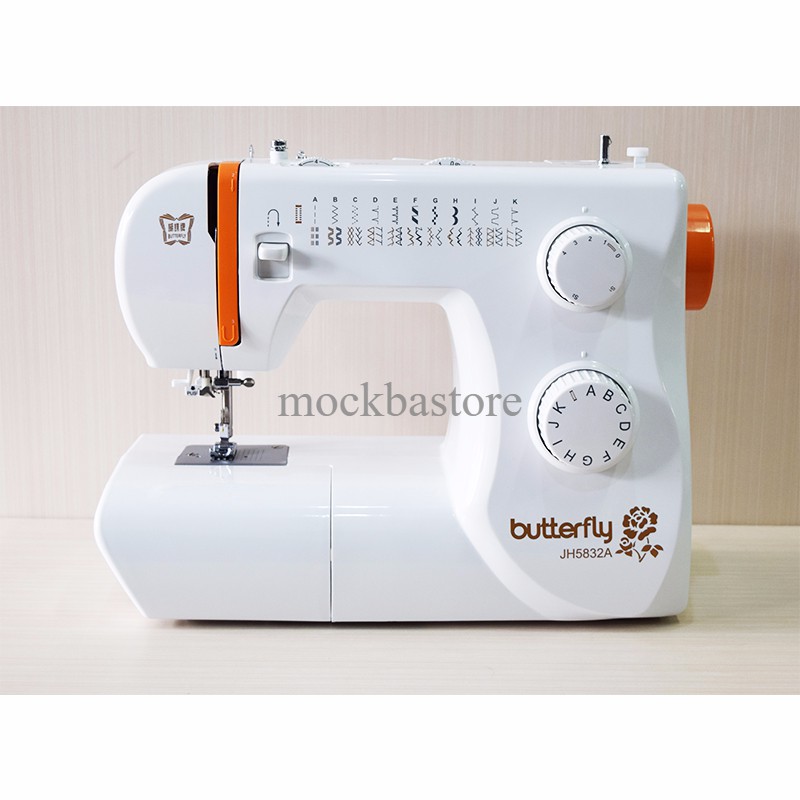 Jual Mesin Jahit Butterfly JH5832A (Portable) | Shopee Indonesia