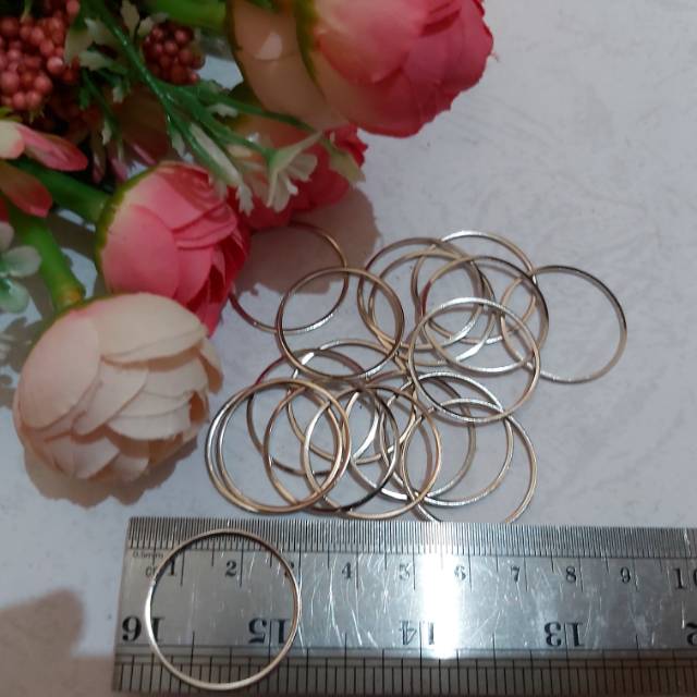 Jual Ring tipis polos 2.5cm | Shopee Indonesia