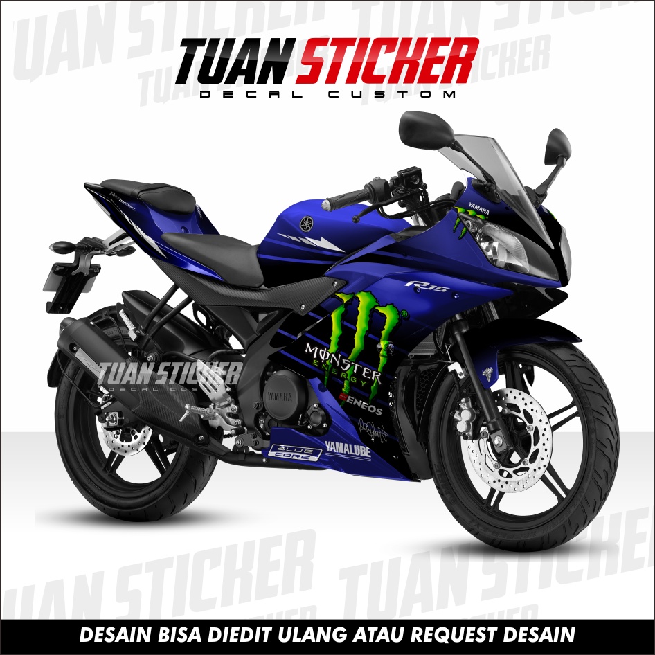 Jual Decal Sticker Yamaha R15 V2 Full Body Sticker Decal R15 V2 Full ...
