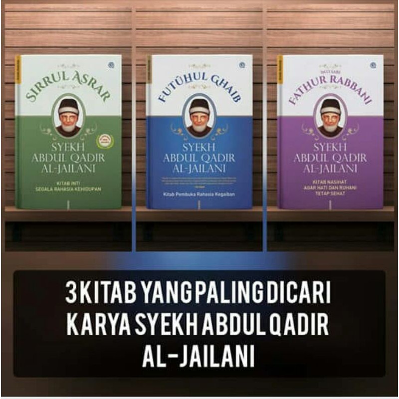 Jual 3 kitab karya syekh abdul qadir al jailani | Shopee Indonesia