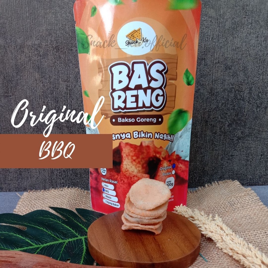 Jual BASRENG ORIGINAL BBQ - Bakso Goreng Original BBQ / Cemilan Krupuk ...