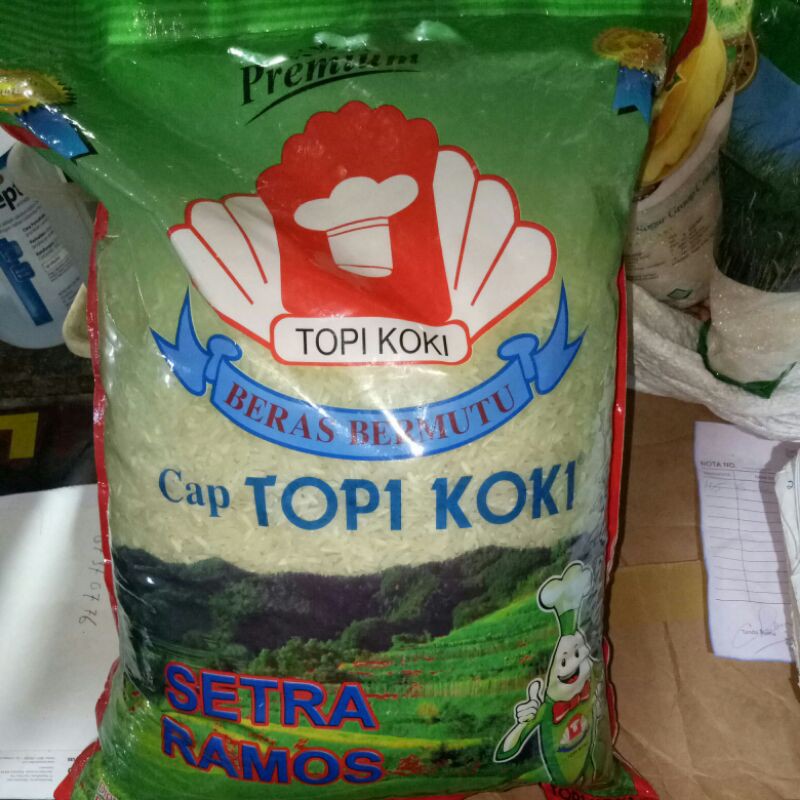 Jual Beras Raja Ultima / Beras Topikoki Setra Ramos / Beras Selancar ...