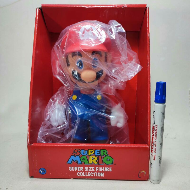 Jual mario super mario brosred mario vinyl figure super size vinyl ...