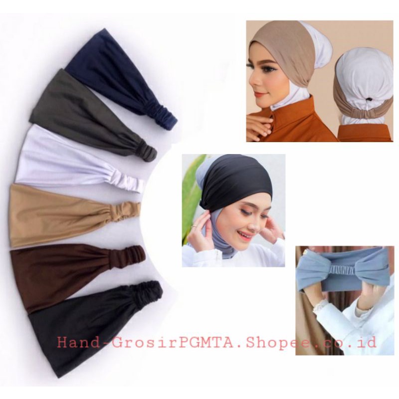 Jual Inner Bandana / Bando Hijab | Ciput Bandana Dalaman Kerudung ...