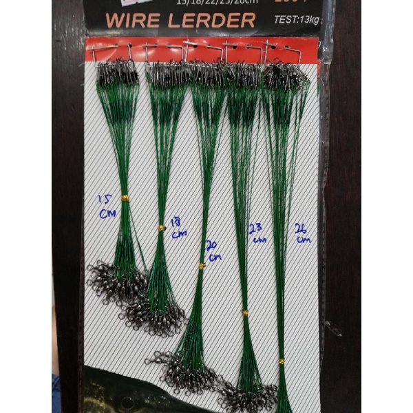 Jual Senar pancing kawat saling wire Sling Neklin benang wire redi ...