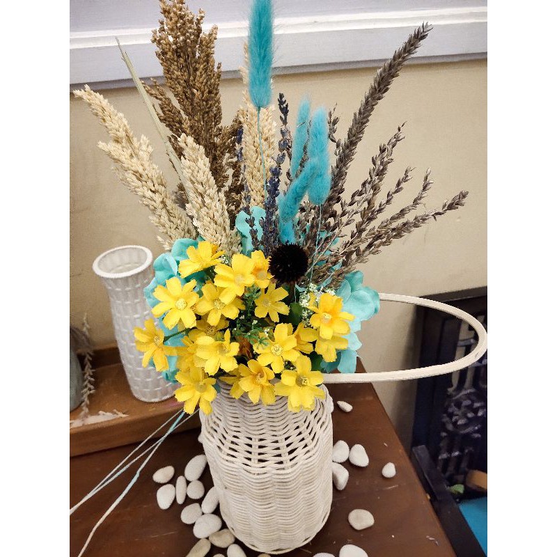 Jual BUNGA KERING/ BUKET BUNGA KERING / VAS DAN BUNGA / KARANGAN BUNGA ...