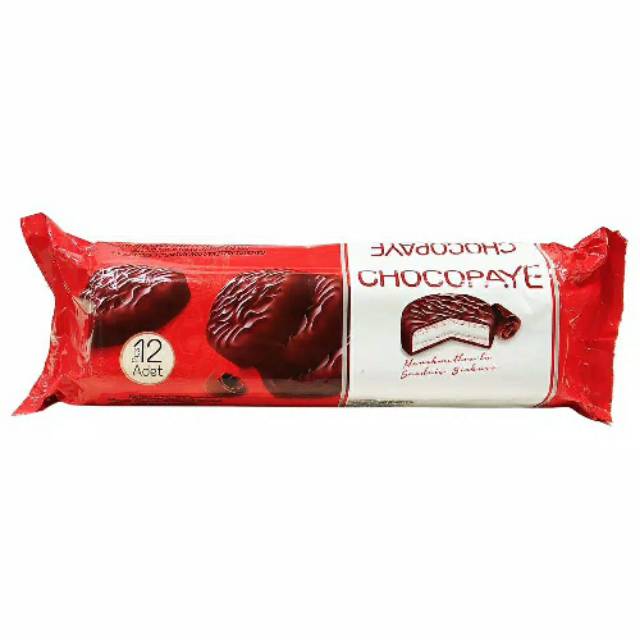 Jual Simsek Chocopaye Cocoa Coated Biscuit With Marshmallow 216g ...