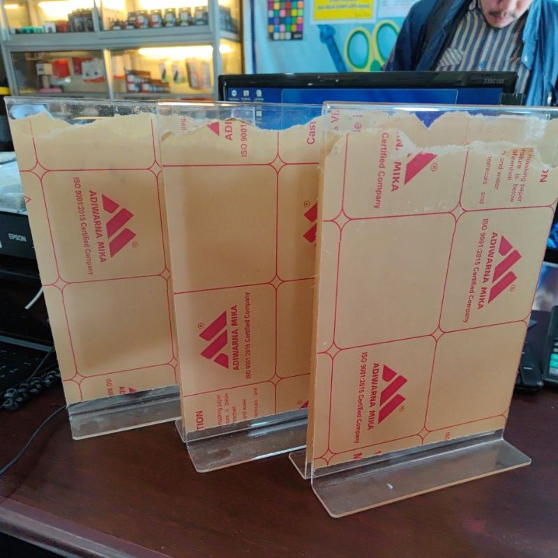 Jual Acrylic A4 / Akrilik Papan Display Brosur | Shopee Indonesia