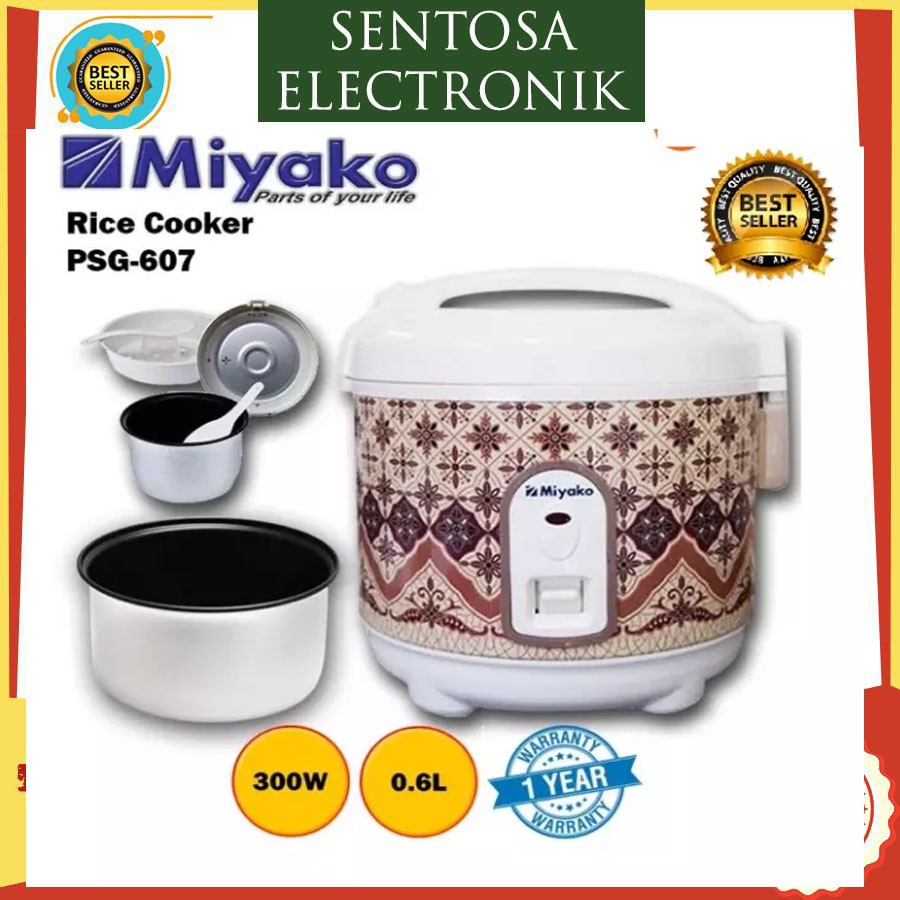Jual Miyako PSG-607/ukuran 0,63 liter pemasak serbaguna multi cooker ...