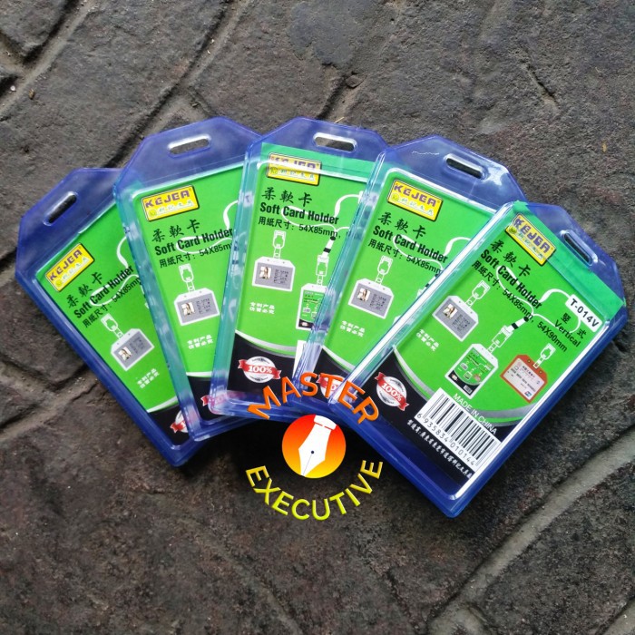 Jual [Pak - 5 Buah] Kejea T014 Plastik Name Tag / Multi Function ID ...