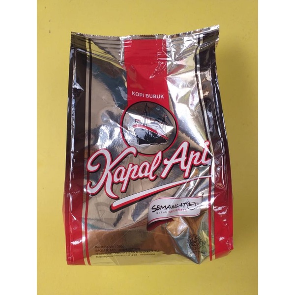 Jual Kopi Bubuk KAPAL API Silver 350gr | Shopee Indonesia