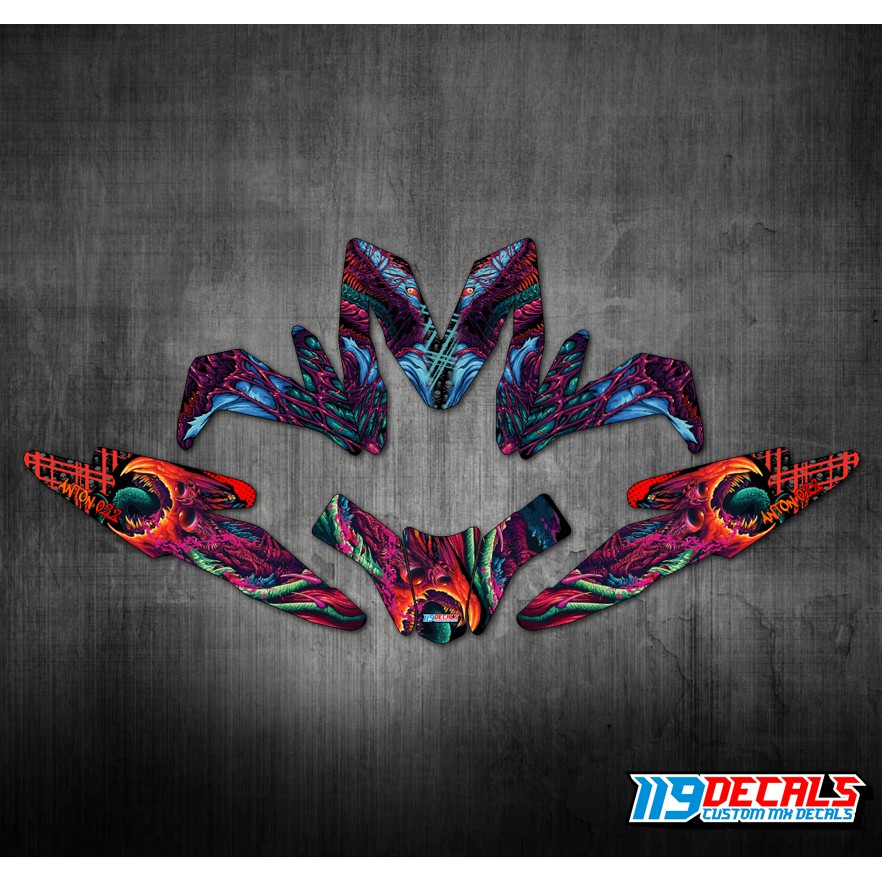 Jual Stiker Decal Custom Beat Street, Beat Carbu BEST SELLER | Shopee ...