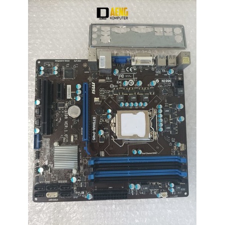 Jual Motherboard Mainboard Mobo Pc Merk Msi B75MA-P45 4 slot Ram 1155 ...