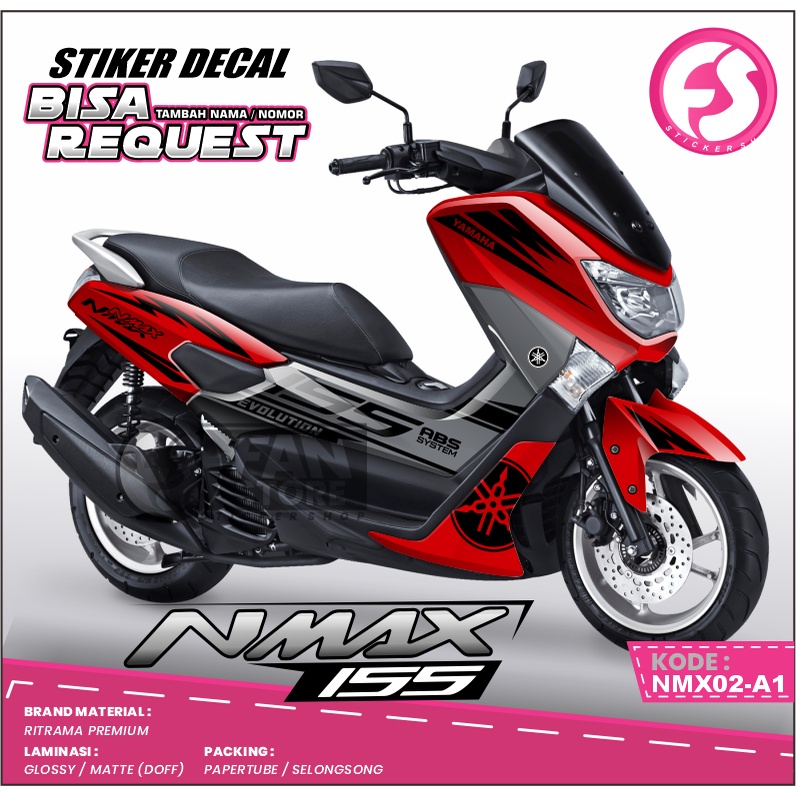 Jual Sticker Decal Yamaha Sticker Decal NMAX - MATICSPORT - Decal NMAX ...