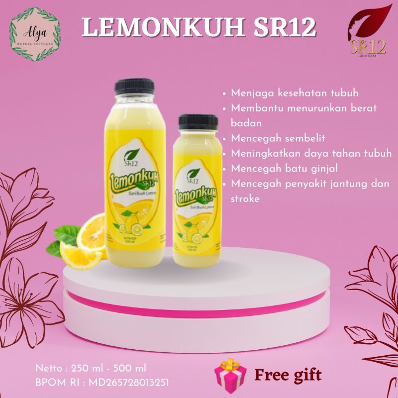 Jual LEMONKUH SR12 || SARI LEMON || LEMON KESEHATAN | Shopee Indonesia