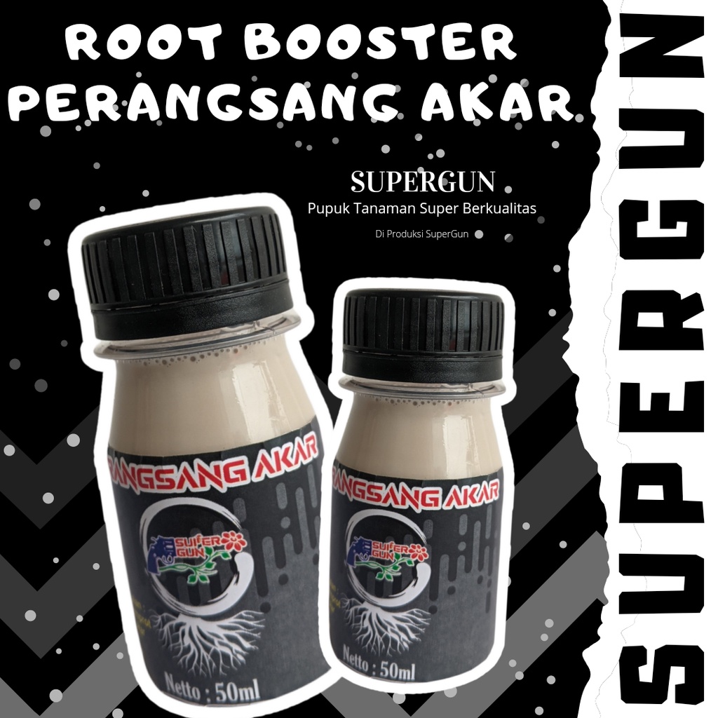 Jual Root Top Booster Perangsang Akar Supergun Kemasan 50ml - Hormon ...