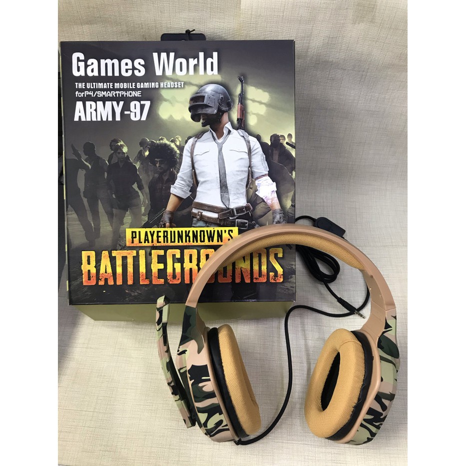 Jual Headset Gaming Army For Smartphone | Shopee Indonesia