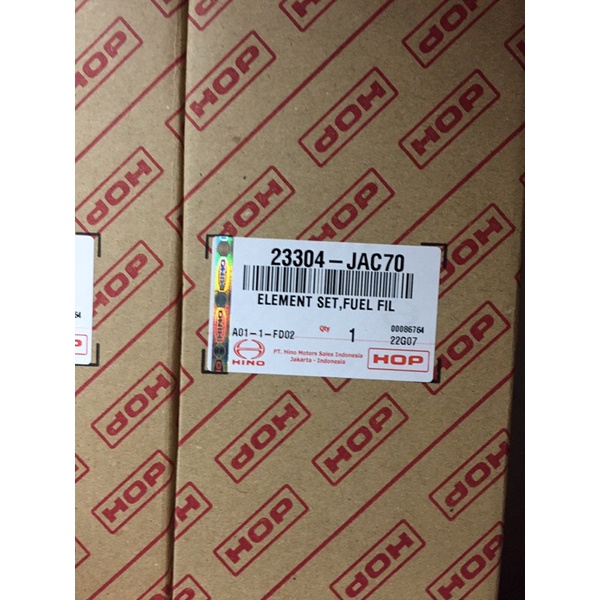 Jual Filter Solar Bawah Hino 500 23304-JAC70 HOP | Shopee Indonesia