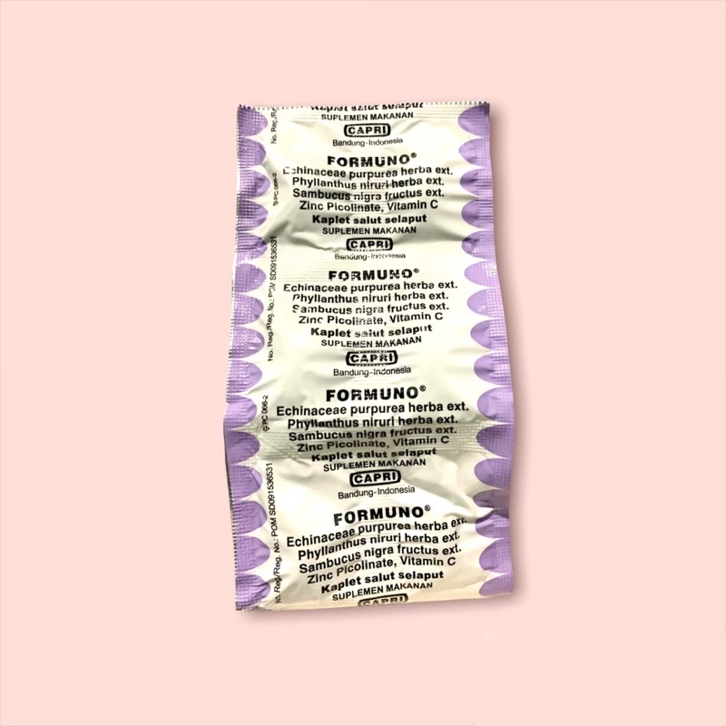 Jual Formuno 10 Kaplet Tablet | Shopee Indonesia