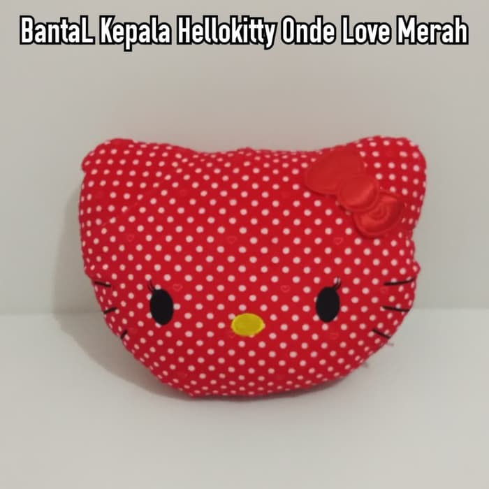 Jual BANTAL BONEKA SOFA KURSI RUANG TAMU MOBIL HELLO KITTY MERAH E ...