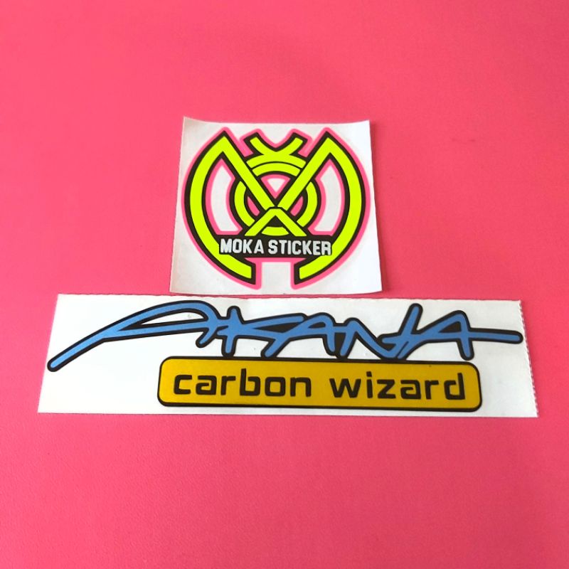 Jual STICKER AKANA CARBON WIZARD CUTTING | Shopee Indonesia
