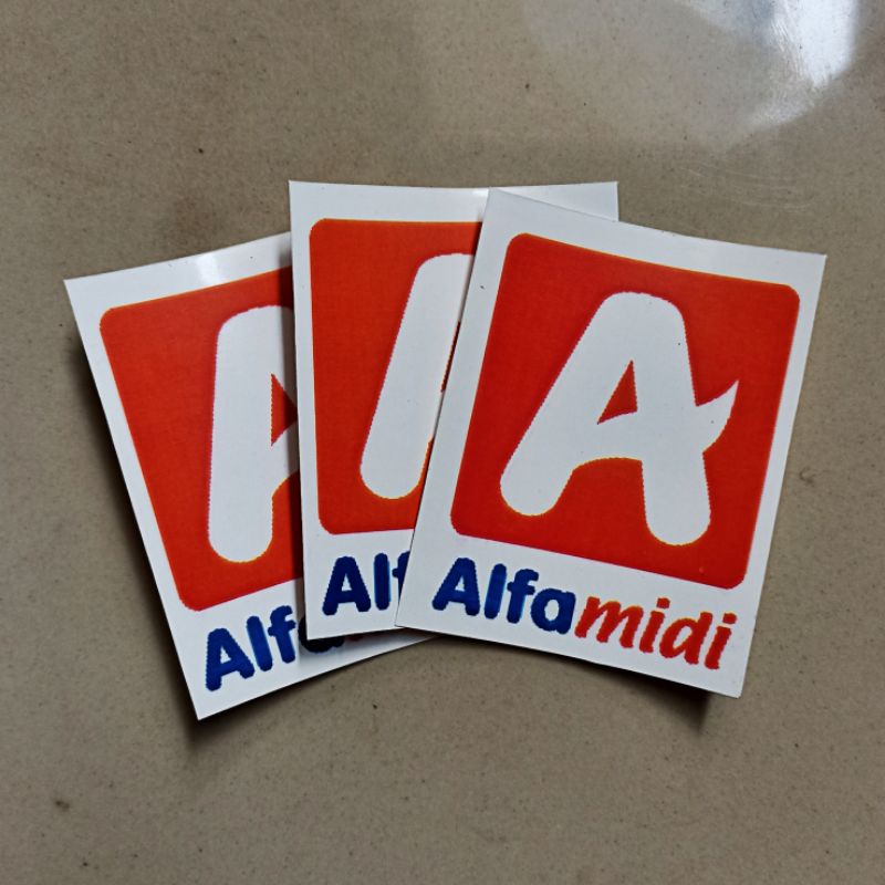 Jual Stiker Merk/Stiker Brand/Stiker Plesetan Logo/Stiker Alfamart ...