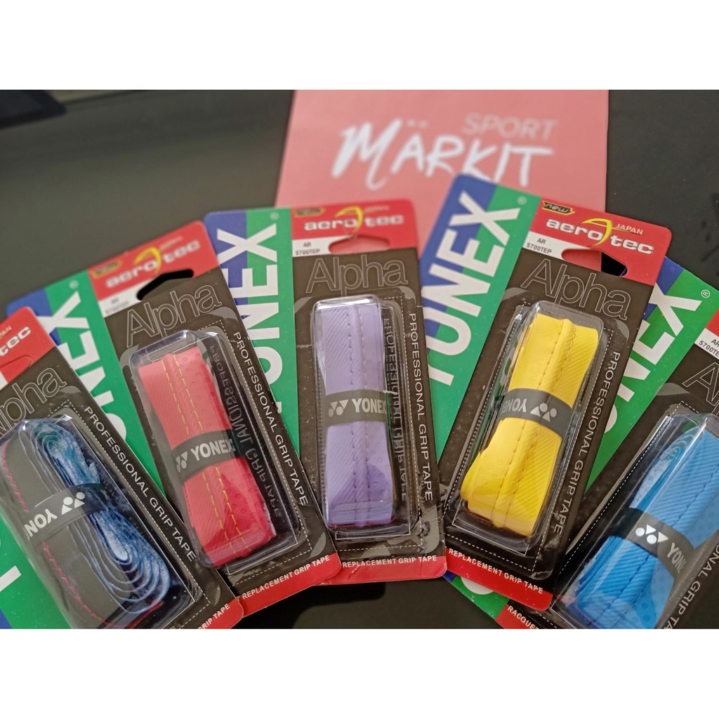 Jual Handgrip Badminton Karet Yonex Alpha Aerotec | Shopee Indonesia