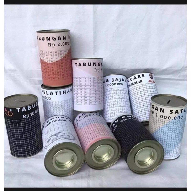 Jual Celengan target Murah Custom | Shopee Indonesia