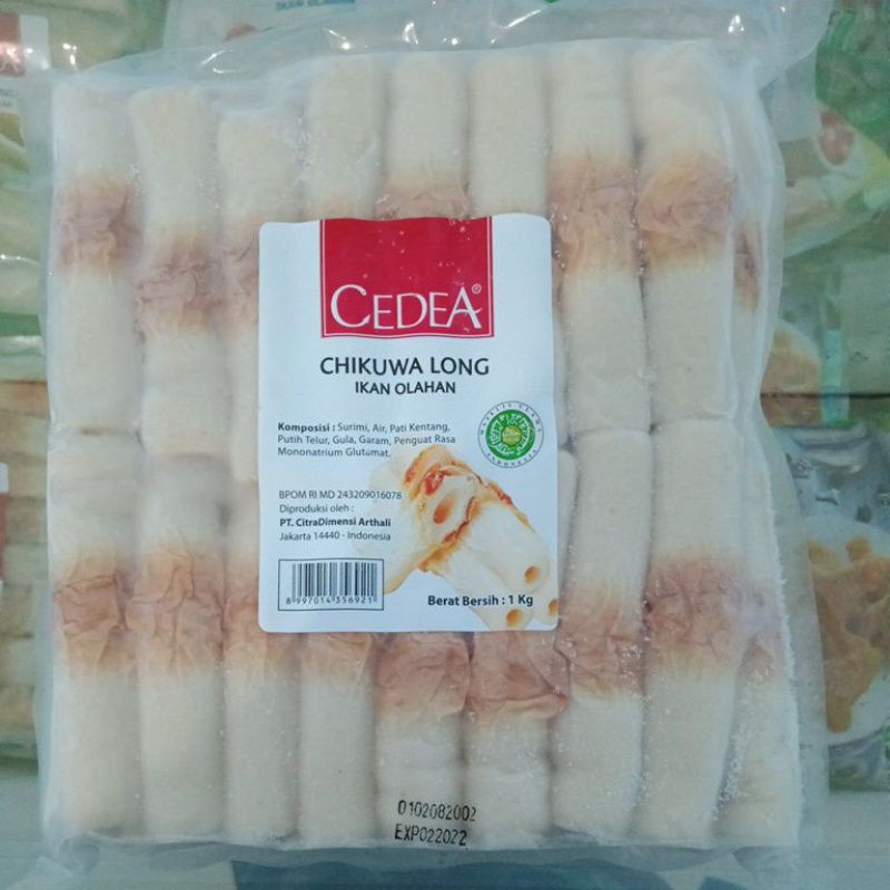 Jual CHIKUWA LONG IKAN OLAHAN CEDEA 1KG | Shopee Indonesia