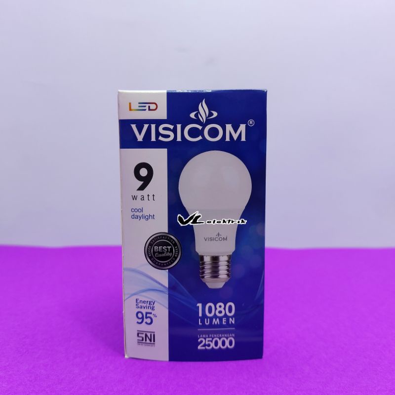 Jual LAMPU LED VISICOM 7 watt, 9 watt VISICOM GARANSI RESMI 1 TAHUN | Shopee Indonesia