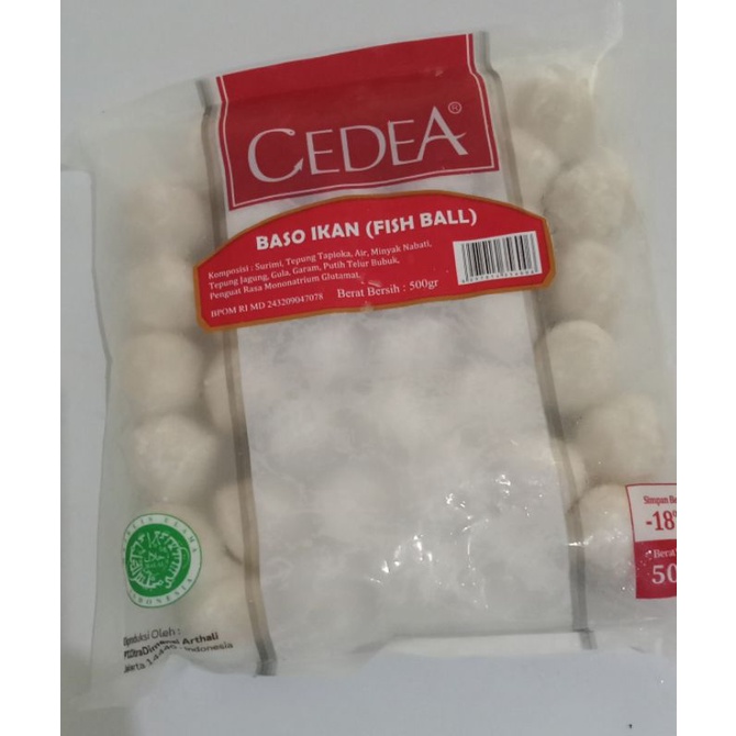 Jual Bakso Ikan Cedea 500gr | Shopee Indonesia