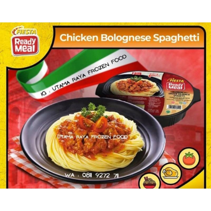 Jual FIESTA CHICKEN BOLOGNESE SPAGHETTI | Shopee Indonesia